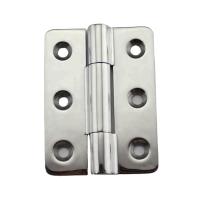 China Heavy Duty Mirror Stainless Marine Rectangle Strap Utility Door Hinge for sale