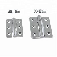China Heavy Duty Mirror Stainless Marine Rectangle Strap Utility Door Hinge for sale