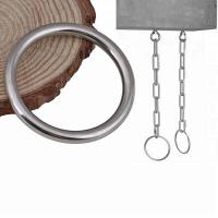 China 2.5*7.5mm Stainless Mini Marine Strap Welded Round O Ring for sale