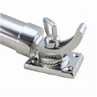 China Stainless Marine hardware Boat Deck Adjustable Swivel Fishing Rod Holder for sale