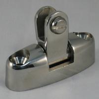 China Stainless Steel Marine Mounted Swivel Deck Hinge for sale