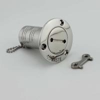 China Mirror Finish SS316 Boat Deck Filler for Gas Water Diesel and Water for sale