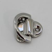China SS316 High Mirror Polished Marine Deck Folding Pad Eye for sale