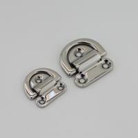 China SS316 High Mirror Polished Marine Deck Folding Pad Eye for sale