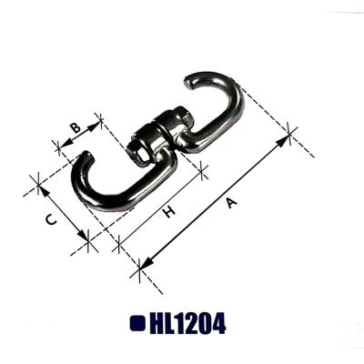 China Swivel with two open hooks 1204 for sale