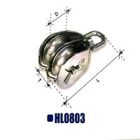 China Swivel eye pulley(doubIe casted sheave) 0803 for sale