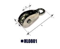 China Swivel eye pulley 0801 for sale
