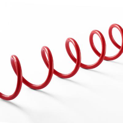 China High quality colorful PVC PU PA coated Stainless steel linear contact wire rope for safety for sale