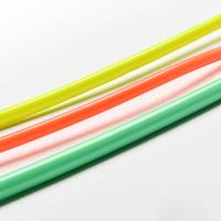 China High quality colorful PVC PU PA coated Stainless steel linear contact wire rope for safety for sale
