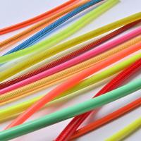 China High quality colorful PVC PU PA coated Stainless steel linear contact wire rope for safety for sale