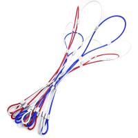 China Colorful PVC/TPEE Coated Anti-UV Stainless Steel Galvanized Wire Rope Assembly Sling Basketball Net for Sports for sale