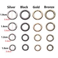 China Gold Handmade Creative Fashion Jewelry Connector Closed Ring DIY Accessories for sale