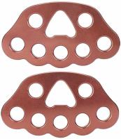 China Multi Anchor Plate Paw Rigging Plate 8-hole Descender for Rescue and Outdoor Climbing for sale