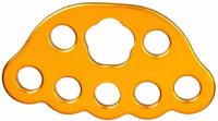 China Multi Anchor Plate Paw Rigging Plate 8-hole Descender for Rescue and Outdoor Climbing for sale