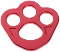 China CE Safety Outdoor Multi Anchor Plate Paw Rigging Plate 4 Holes Aluminum Multi Anchor Point Connector Gear for Rock Climbing for sale