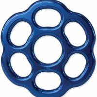 China Quincuncial Paw Rigging Plate CE Safety Aluminum Alloy 7 Holes Descender Multipliers Anchor Plate Climb Descender Climbing for sale
