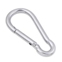 China Multifunctional CE Aluminium Quick Link Lock Carabiner Customized Color Hook Stainless Steel Carabiner for sale