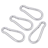 China Multifunctional CE Aluminium Quick Link Lock Carabiner Customized Color Hook Stainless Steel Carabiner for sale