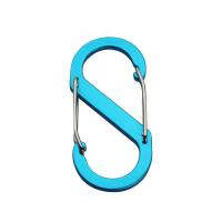 China Customized Aluminum Alloy 6 Shape Special Shape Portable Colorful Decoration Promotional Key Chain Carabiner for sale