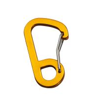 China Customized Aluminum Alloy 6 Shape Special Shape Portable Colorful Decoration Promotional Key Chain Carabiner for sale