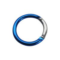 China Customized Aluminum Alloy 6 Shape Special Shape Portable Colorful Decoration Promotional Key Chain Carabiner for sale