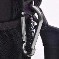 China Stainless Steel Outside Opening Key-Lock Carabiner Carbine Snap Hook for sale