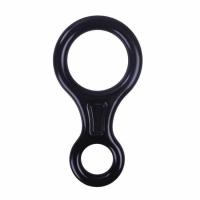 China 35KN Rappelling Gear Figure 8 Descender, Rappel Gear Downhill Ring Equipment Rock Climbing Belaying Device for sale