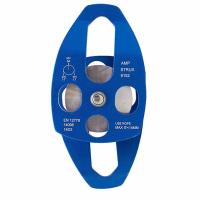 China Aluminum Alloy Climbing Double Wheel Pulley for sale