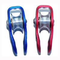 China Single Micro Pulley CLIMBING 29kN UIAA Certified Micro Pulley Slack Tender for Hitch Tending for sale