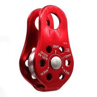 China Single Micro Pulley CLIMBING 29kN UIAA Certified Micro Pulley Slack Tender for Hitch Tending for sale