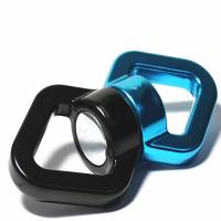 China 5 pcs 30kn aluminum captive eye carabiner, 30KN swing swivel, Safety climbing swing swivel for sale