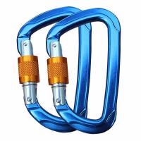 China heavy duty Strong Aluminum carabiner Durable Wiregate Carabiner Clips for sale