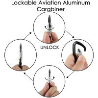 China camping sling swivel carabiner hook 4KN spring carabiner hook for dog leashes for sale
