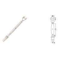 China Swageless Cable Railing Deck Toggle Turnbuckles for sale
