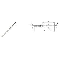 China Cable Railing Extra Long Studs for sale