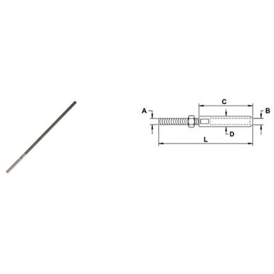 China Cable Railing Extra Long Studs for sale
