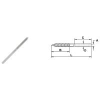 China Cable Railing Lag Studs for sale