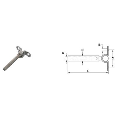 China Cable Railing Deck Toggles for sale