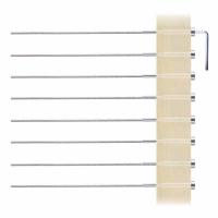 China Cable railing Invisible Stud Receivers for sale