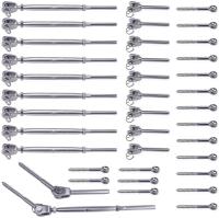 China Cable railing Jaw Swage Stud Turnbuckles for sale