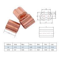 China Copper Duplex Oval Crimping Sleeve for sale