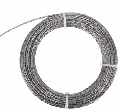 China Stainless Aircraft Steel Wire Rope Cable for sale