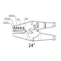 China Wire Rope Cutting Tools 24inch for sale