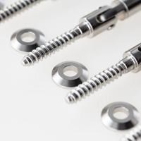 China Quick Lock Fittings 316 Stainless Steel Lag Wooden Screw Terminal Adjustable End Cable Railing tensioner 1/8