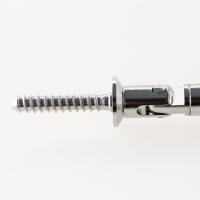 China Quick Lock Fittings 316 Stainless Steel Lag Wooden Screw Terminal Adjustable End Cable Railing tensioner 1/8