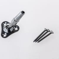 China wire rope railing Quick Lock Fittings 316 Stainless Steel Flat Base Cable Railing tensioner 1/8