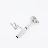 China wire rope railing Quick Lock Fittings 316 Stainless Steel Flat Base Cable Railing tensioner 1/8