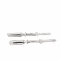 China Quick Lock Fittings 316 Stainless Steel Lag Wooden Screw Terminal End Cable Railing tensioner 1/8