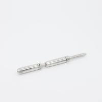 China Quick Lock Fittings 316 Stainless Steel Lag Wooden Screw Terminal End Cable Railing tensioner 1/8