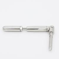 China Quick Lock Fittings Stainless Steel Lag Wooden Screw Terminal Opposing Force adjustable End cable tensioner 1/8